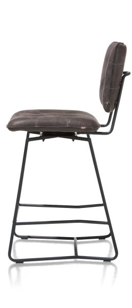 Julien, chaise de bar - cadre noir - Corsica