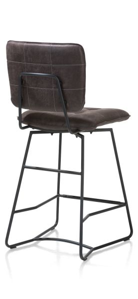 Julien, chaise de bar - cadre noir - Corsica