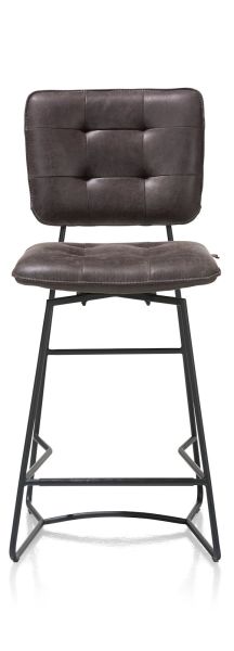 Julien, chaise de bar - cadre noir - Corsica